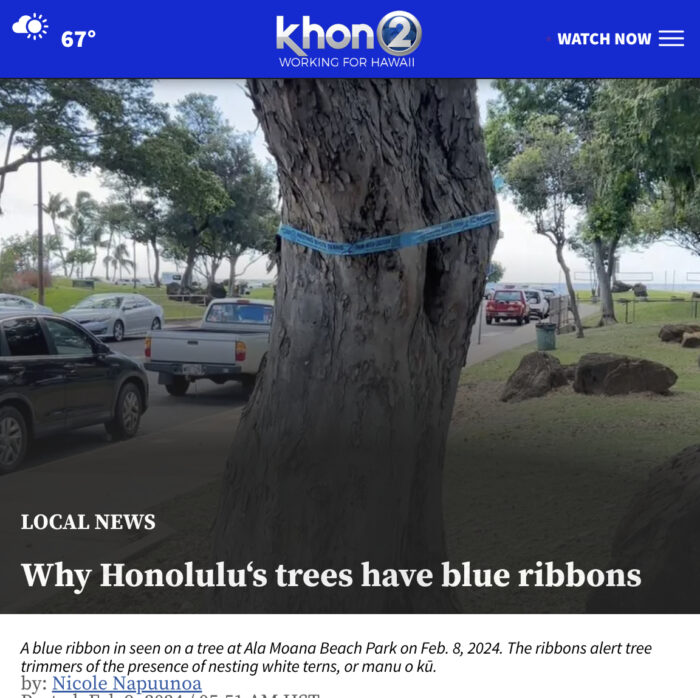 Press – Hawaiʻi Audubon Society