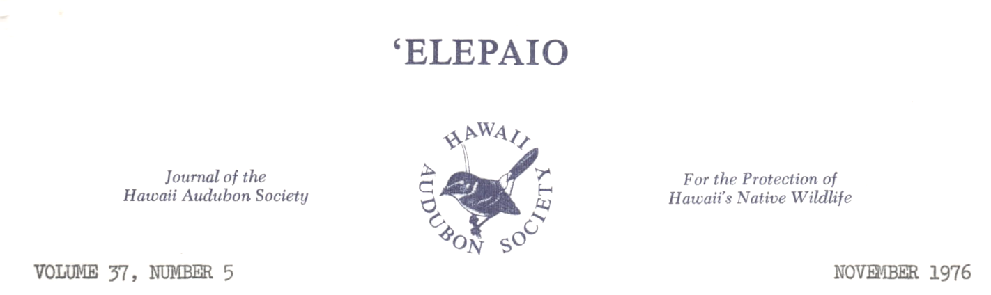 Remembering Ron – Hawaiʻi Audubon Society