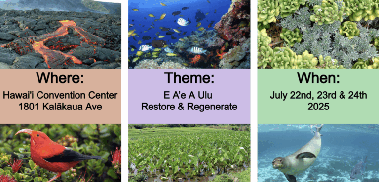 2025 Hawaiʻi Conservation Conference – Hawaiʻi Audubon Society