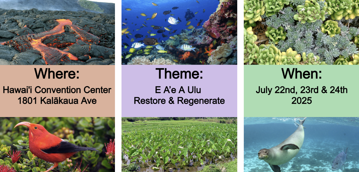 2025 Hawaiʻi Conservation Conference – Hawaiʻi Audubon Society